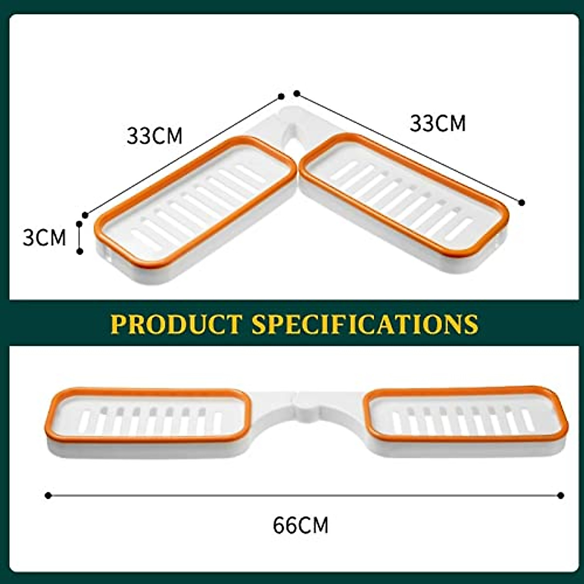 EPTIC Shower Caddy Suction, Corner Shower Punch-Free Rack with Suction Cup,Wall Mounted Shower Basket,Bathroom Organizer Shelf for Shampoo, Body Wash (3Pack Grey)