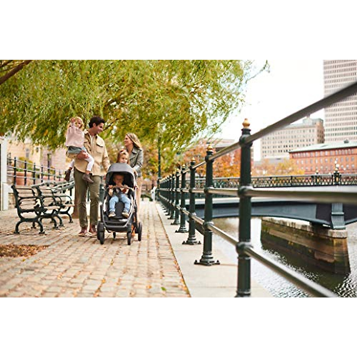 UPPAbaby Vista V2 Stroller - Greyson (Charcoal Melange/Carbon/Saddle Leather) + Piggyback for Vista & Vista V2