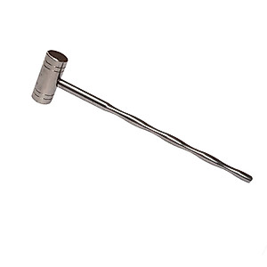 Stainless Steel Crab mallet, Mini Crab Lobster Hammer, Soild Seafood Shellfish Cracker Tool, Metal Dessert Making Mallet Opener -for Cracking Seafood, Break Chocolate Mold (Size 6.22"x1.34")