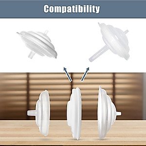 4pcs Silicone Membrane Compatible with S1 Spectra S2, Maymom Breast Pump Backflow Protector BPA Free Not Original Accessories Replacement Parts for Spectra Pump Parts and Spectra S2 Parts