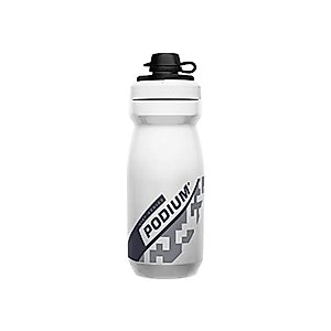 CamelBak Podium Dirt Series Mountain Bike Water Bottle 21oz, White