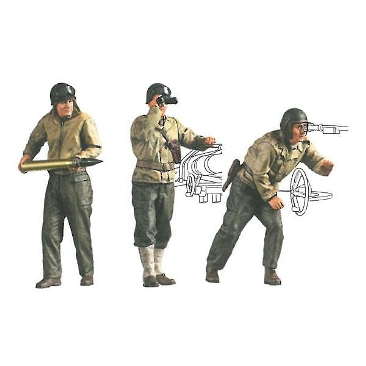 TAMIYA 35350 1/35 US Tank Destroyer M10 Mid Prod Plastic Model Kit