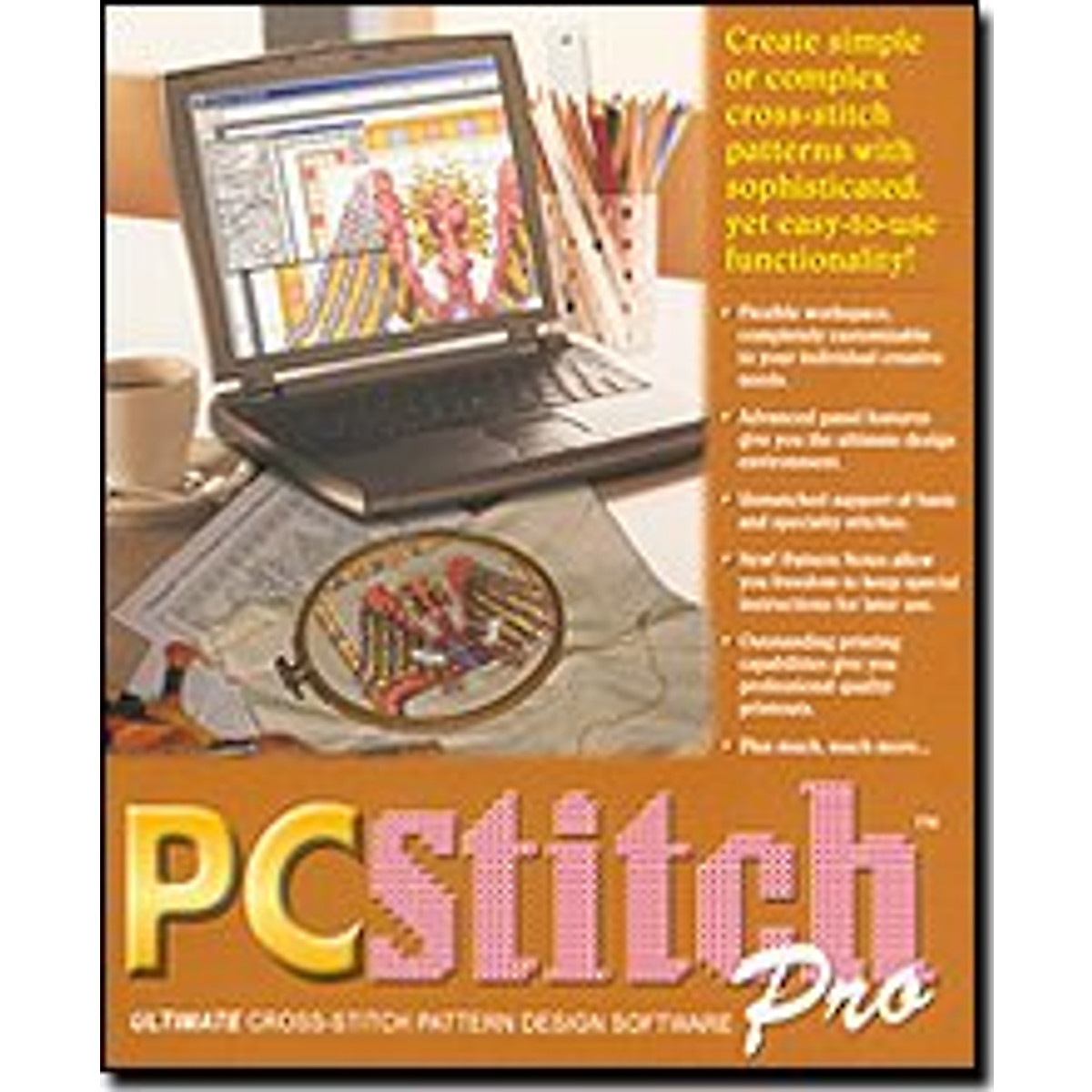 M & R Technologies PC Stitch Pro Cross Stitch Software-Version 7.0