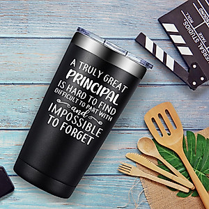 DOEARTE Principal Gifts - Principal Appreciation Gifts for Men - Principals Day, Teachers Appreciation Day, Christmas Gift for Principals - 20oz Tumbler