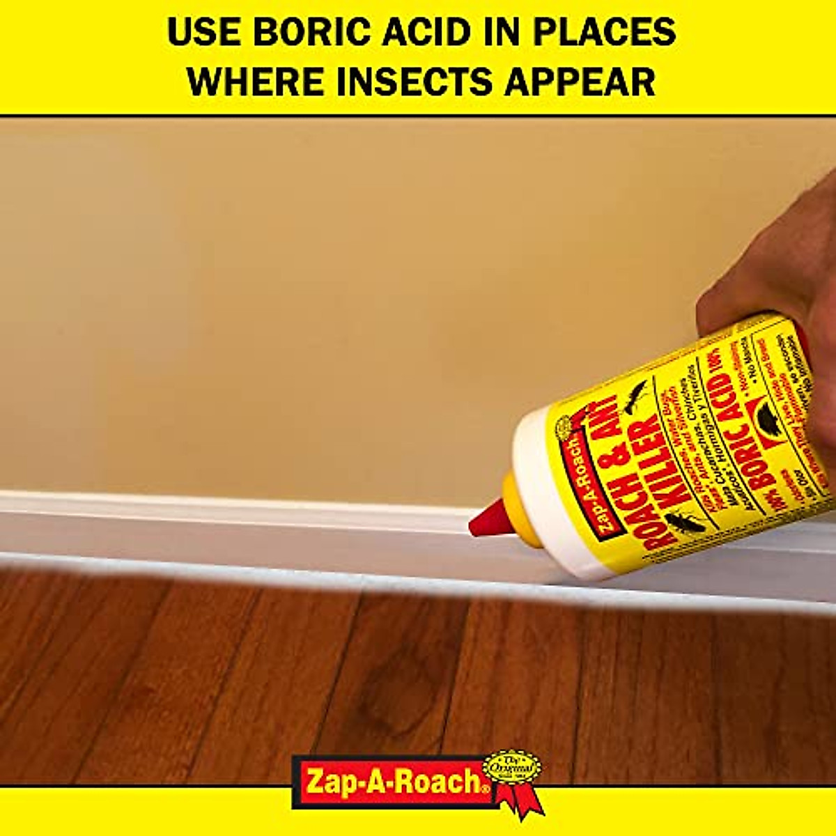 2 Pk, Boric Acid Roach & Ant Killer NET Wt. 1 Lb. (454 gms) Each