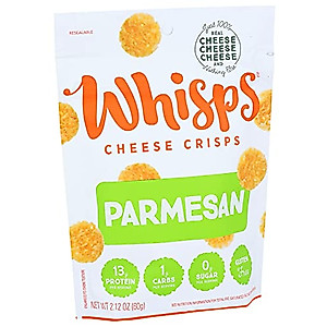 Cello Whisps Pure Parmesan Cheese Crisps, 2.12 Oz
