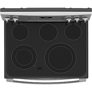 GE® 30" Free-Standing Electric Double Oven Convection Range