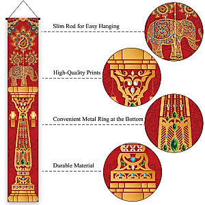 Diwali Decorations for Home Deepawali Indian Festival of Lights Banner Indian Ganesha Porch Banner Indian Pooja Decor Diwali Decorations for Home Party