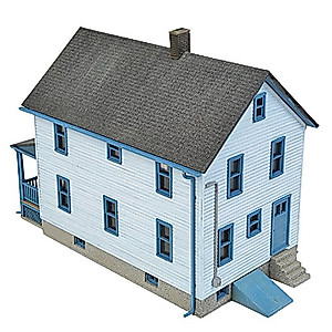 Walthers Cornerstone HO Scale 2 Story Frame House Kit
