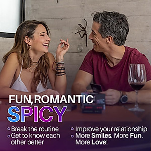 Spice IT UP by Why Don’t We. Spicy Couples Games for Adults with 150 Cards with Conversations, Spicy Dares & More - Best Date Night Games for Couples - Romantic Adult Couple Games