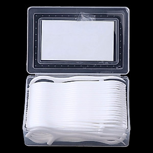 Flossers,Dental Floss,Floss Picks,Dental Floss Picks,YIMART 100pcs Dental Floss Flosser Picks Toothpicks Teeth Stick Tooth Cleaning Interdental Brush Dental Floss Pick Oral Hygiene Care (100 Count)