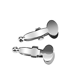 renvena Nipple Noose Jewelry With Chain Plush Balls Nipple Rings Non Piercing Nipplerings Accessories Sliding Breasts Clamp Silver A 1Pair