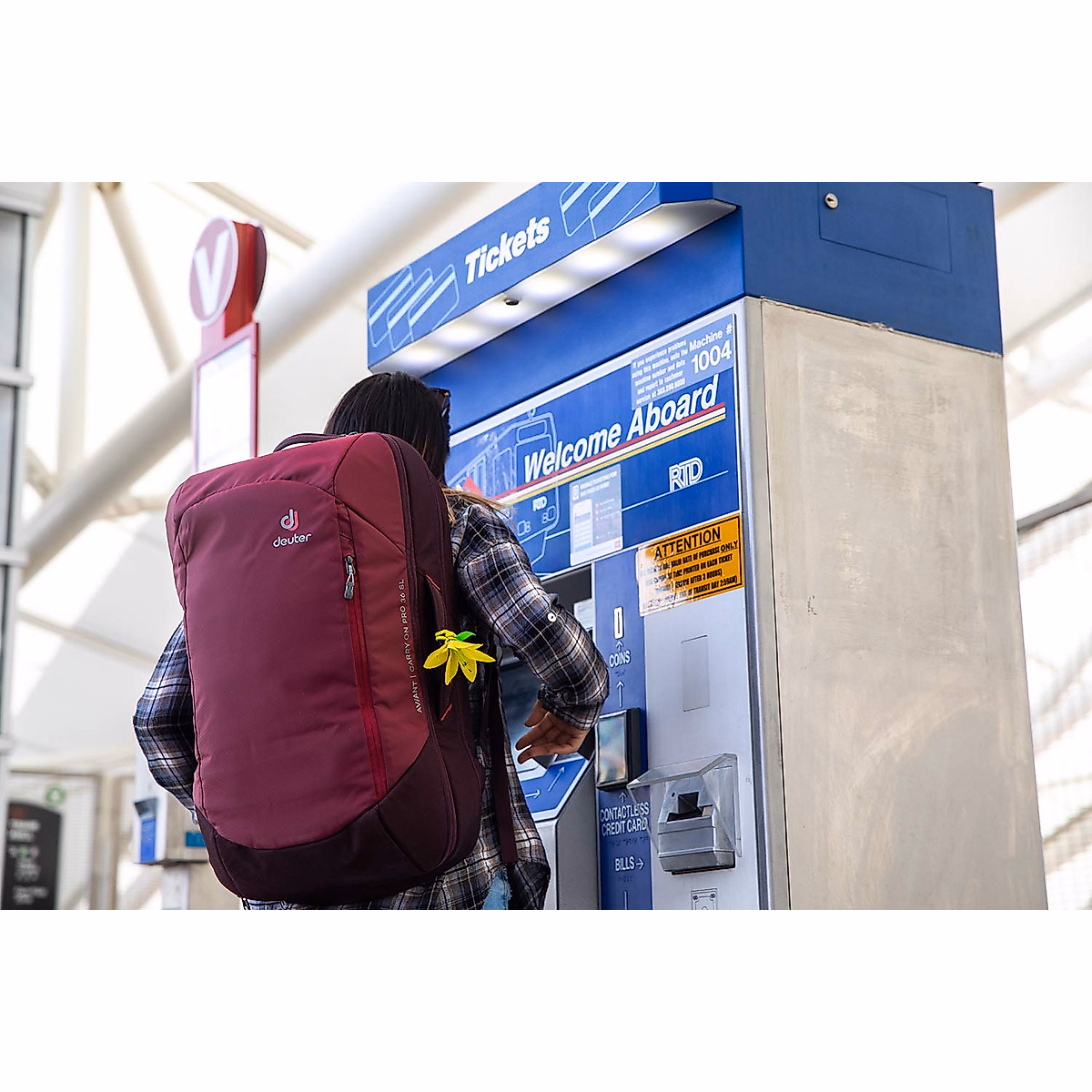 Deuter AViANT Carry on Pro 36 SL Women’s Travel Backpack - Denim/Arctic