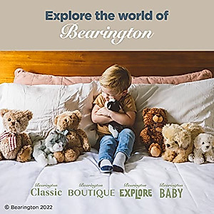 Bearington Blizzard Plush Snowy Owl Stuffed Animal, 10 inches