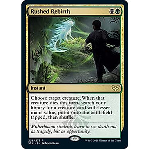 Magic: the Gathering - Rushed Rebirth (228) - Foil - Strixhaven: School of Mages