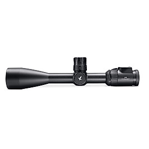 Swarovski Optik 5-25x56 X5i Riflescope, Matte Black with 2nd Focal Plane Illuminated 4WX-I Duplex Reticle, 30mm Tube Diameter, Side Parallax Focus.