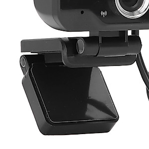 Camera 1080P 30 Fps for Video Calling Gaming with Auto Light Color Correction, Dual Noise Canceling Microphone for Windows, for, for Android, for Linux
