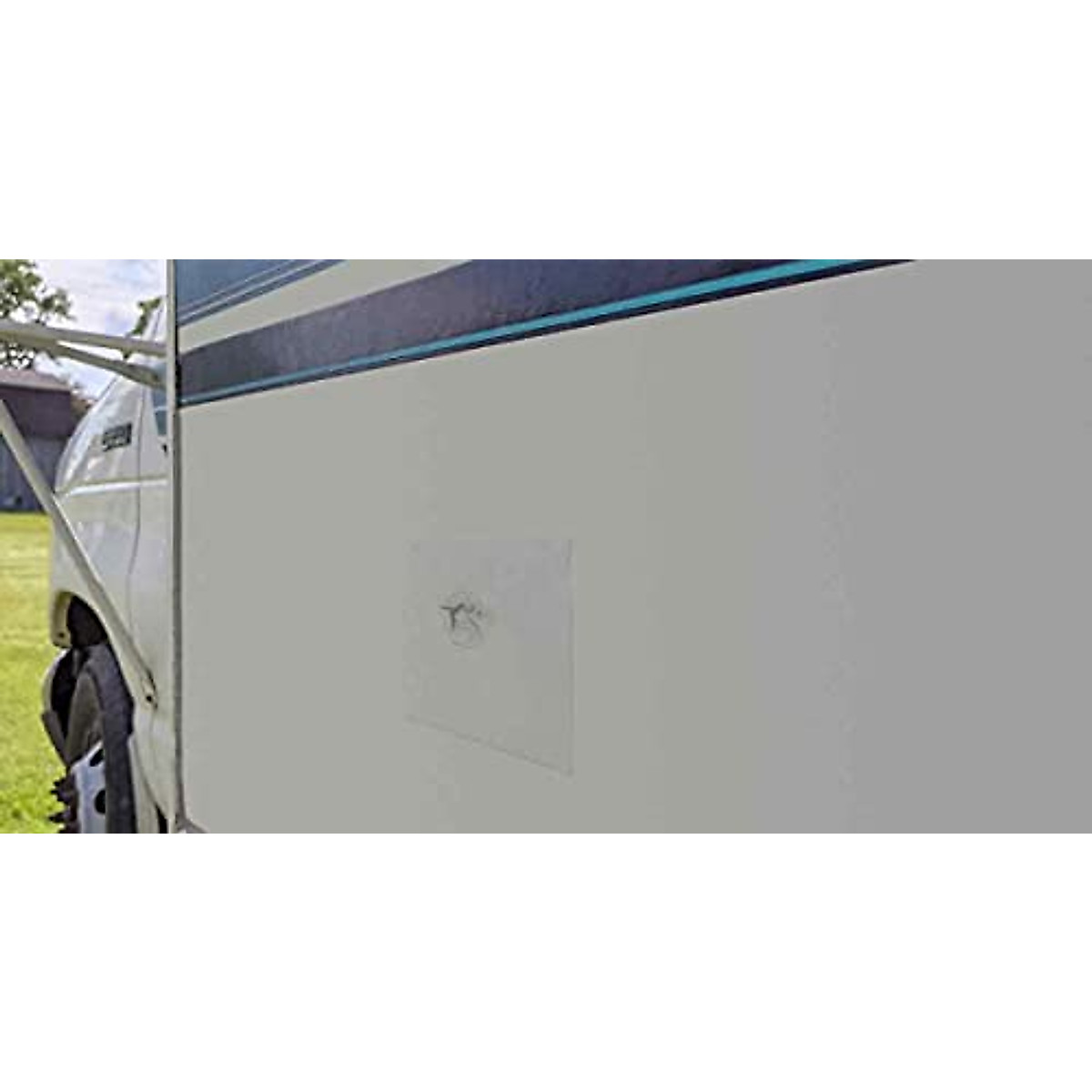 Gorilla Waterproof Patch & Seal Tape, 4" x 8', Clear, (Pack of 1)