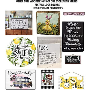 Hot Tub Rules. You Can'T Do Anything That Starts With "Hey, You Guys! Watch This!" Wooden Sign Wooden Sign With Funny Saying 10x10inch