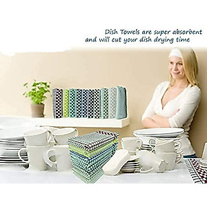 SIMPLI-MAGIC 79327 Kitchen Towels, Dish Towels, 16" x 27", 6 Pack