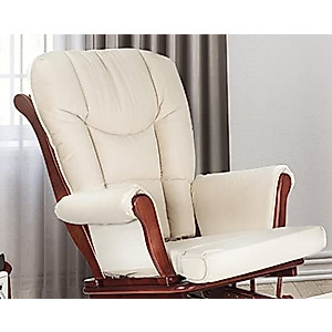 AFG Baby Furniture Sleigh Glider Chair Cushions Beige (Only Cushions)