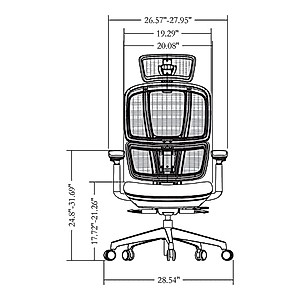 WorkPro® Momentum Ergonomic Mesh Active High-Back Chair, Black