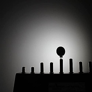 WeiXuan G4 LED Bulb, 35 Watt Equivalent, Bi-Pin LED Disc, JC Side Pin, 12V-24V AC/DC Low Volt, CRI>85, 350 Lumens, Pack 5 (White)