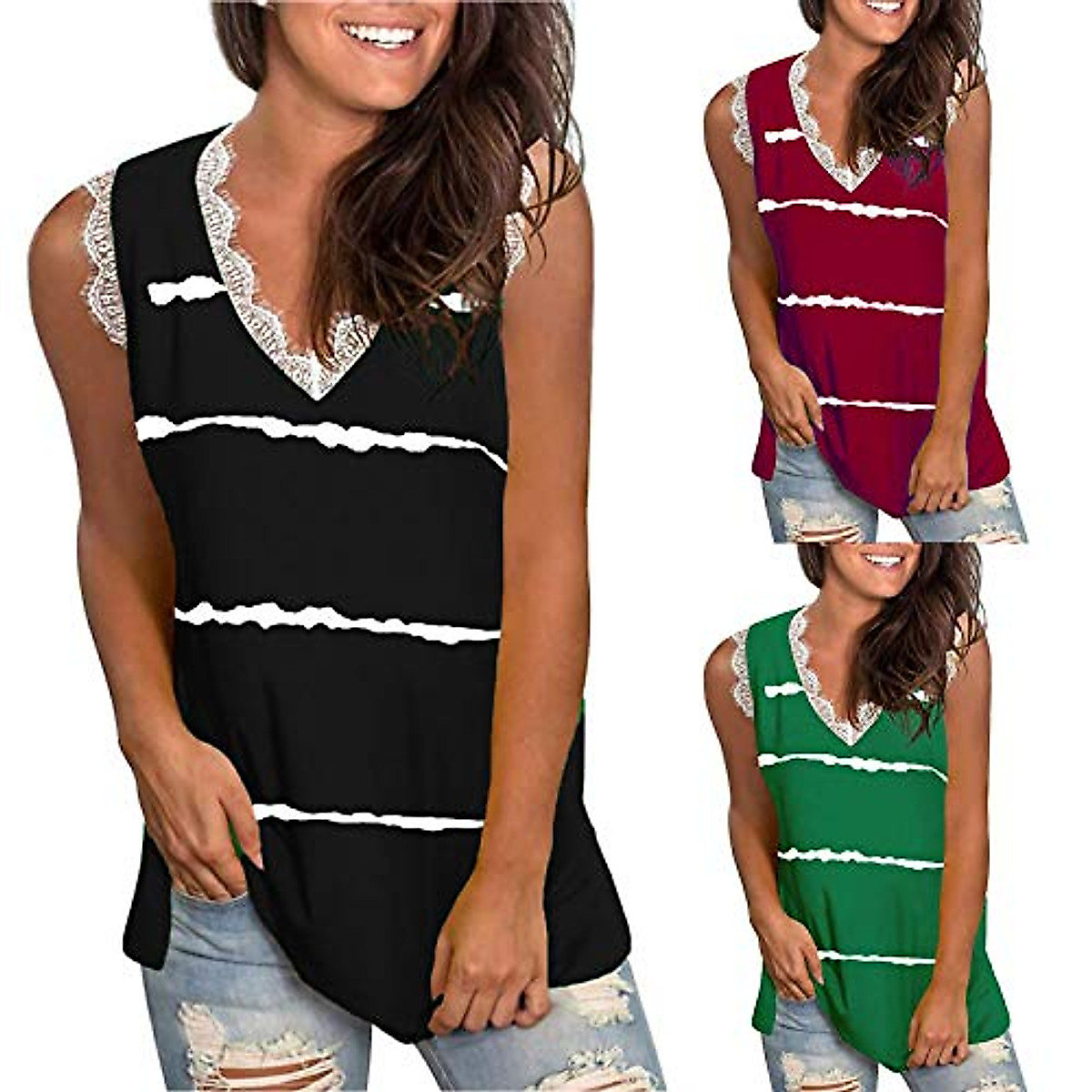 SmallYin Womens Short Sleeve V Neck T Summer V Neck Blouse Plain Workout Tops Loose Fit Loose Casual Tees with Pocket