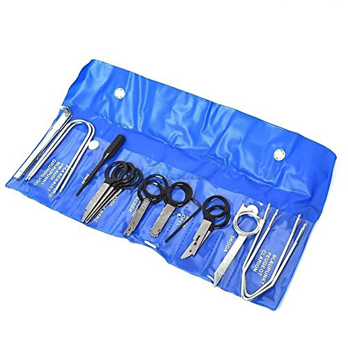SciencePurchase Car Stereo Radio Removal Tool Key Kit Compatible with Various Car Manufacturers