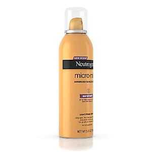 Neutrogena Micro-Mist Airbrush Sunless Tan Spray, Deep 5.3 oz Pack of 3