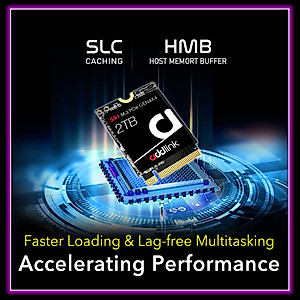 Addlink New S91 2TB 2230 NVMe High Performance PCIe Gen4x4 2230 3D NAND SSD - Read Speed up to 5000 MB/s Compatible with Steam Deck, ROG Ally, Laptop, Internal Solid State Drive - (ad2TBS91M2P)