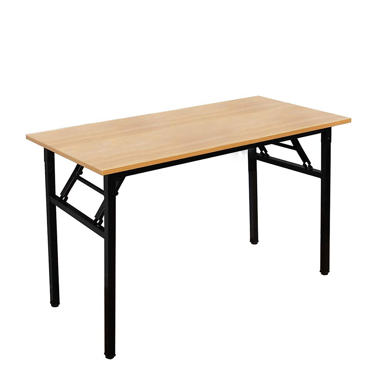 Computer Desk,47" Modern Simple Style Folding Tables,Home Office Writing Desk, Space Saving Foldable Table, No Install Needed