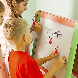 MagMen Magnetic Travel Toys: Stretchy, Fun, and Educational Fidget Toys for Kids and Adults Ages 3 and up 10 Opaque