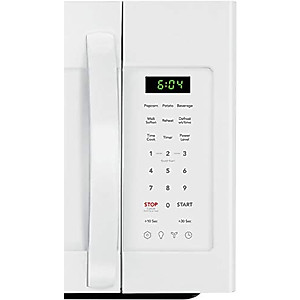 Frigidaire FFMV1846VW 30" White Over the Range Microwave with 1.8 cu. ft. Capacity, 1000 Cooking Watts, Child Lock and 300 CFM in White