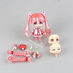 Nendoroid Q Hatsune Miku Diva 10th Anniversary Super Premium Action Figure, 3.9" Two Hairstyles