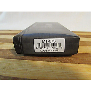 M-Tech 673 Neck Knife Black Stoashed Blade 5" G-10