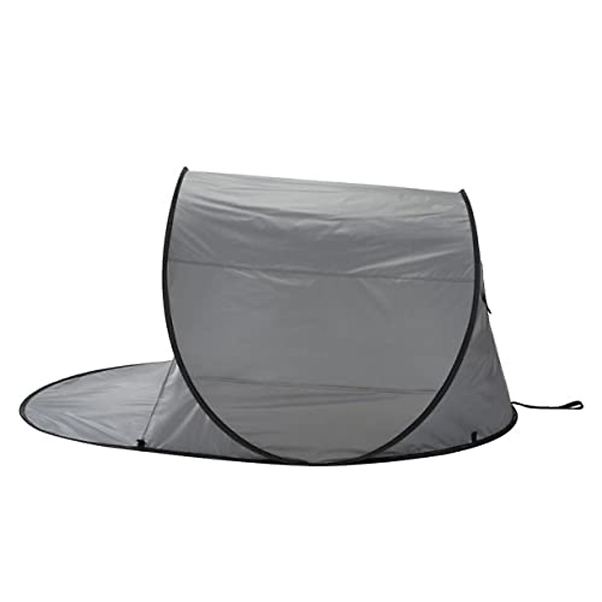 Beach House Canopy Pop Up Shade Tent with Carry Bag,UPF 30+ Sun Protection,Grey,58"x 69"