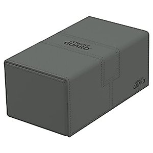Ultimate Guard Twin Flip`n`Tray 200+ Monocolor Grey