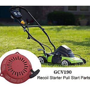 JOD Recoil Pull Starter for Honda GCV190，GCV190A,GCV190LA, GSV190AE Replacement for 28400-Z0Y-013ZB