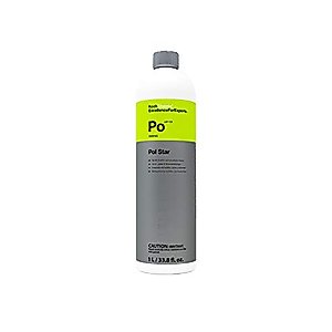 Koch-Chemie - Pol Star - Textile, Leather & Alcantara Cleaner; Effective Natural Cleaner with Protection Formula; Cleans and Protects Without Leaving Water Marks; Creates Protective Barrier (1 Liter)
