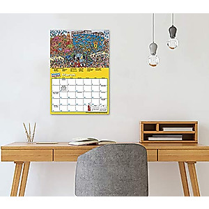2021 Wheres Waldo 16-Month Wall Calendar
