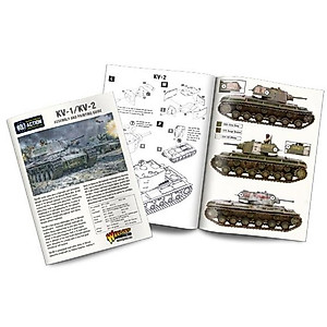 Warlord Bolt Action Soviet KV1/2 Heavy Tank 1:56 WWII Military Wargaming Plastic Model Kit, Small