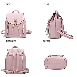 MKF Collection Backpack Purse for Women & Teen Girls, Vegan Leather Top-Handle Fashion Daypack