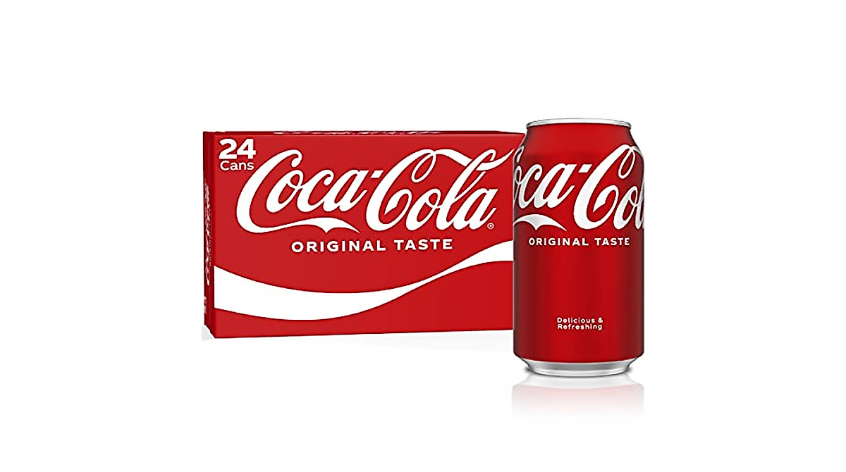 Refresh with Coca-Cola Original Taste - 24 Pack, 12oz Cans