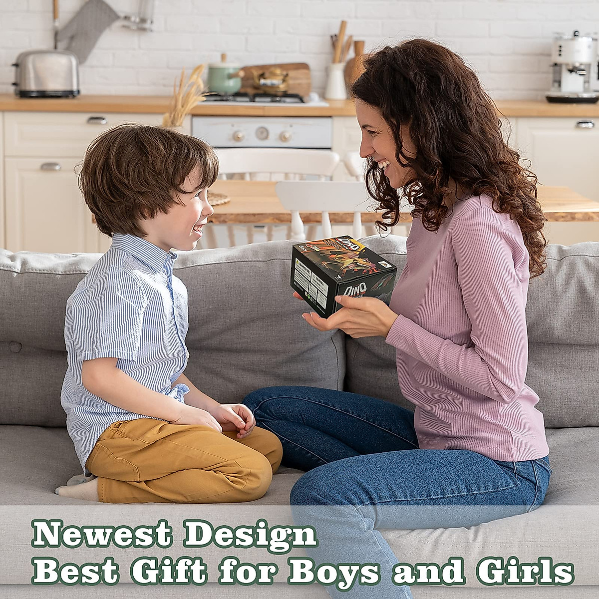 Jaolex Dinosaur Toys Pull Back Car for Kids 6 Pack, Dino Cars Toys Vehicles Monster Truck for Boys Girls, Mini Animal Push Back Cars Dinosaur Games with T Rex for Toddlers Ages 3,4,5,6 7 8 Year Old