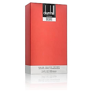 Dunhill Desire Red Eau de Toilette Cologne Spray For Men, 3.4 Fl. Oz