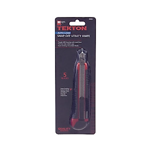 TEKTON 6906 Compact Auto-Load Snap-Off Utility Knife, 9mm