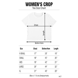 Emporia State University Hornets Women's Crop Top T-Shirt, White, Small