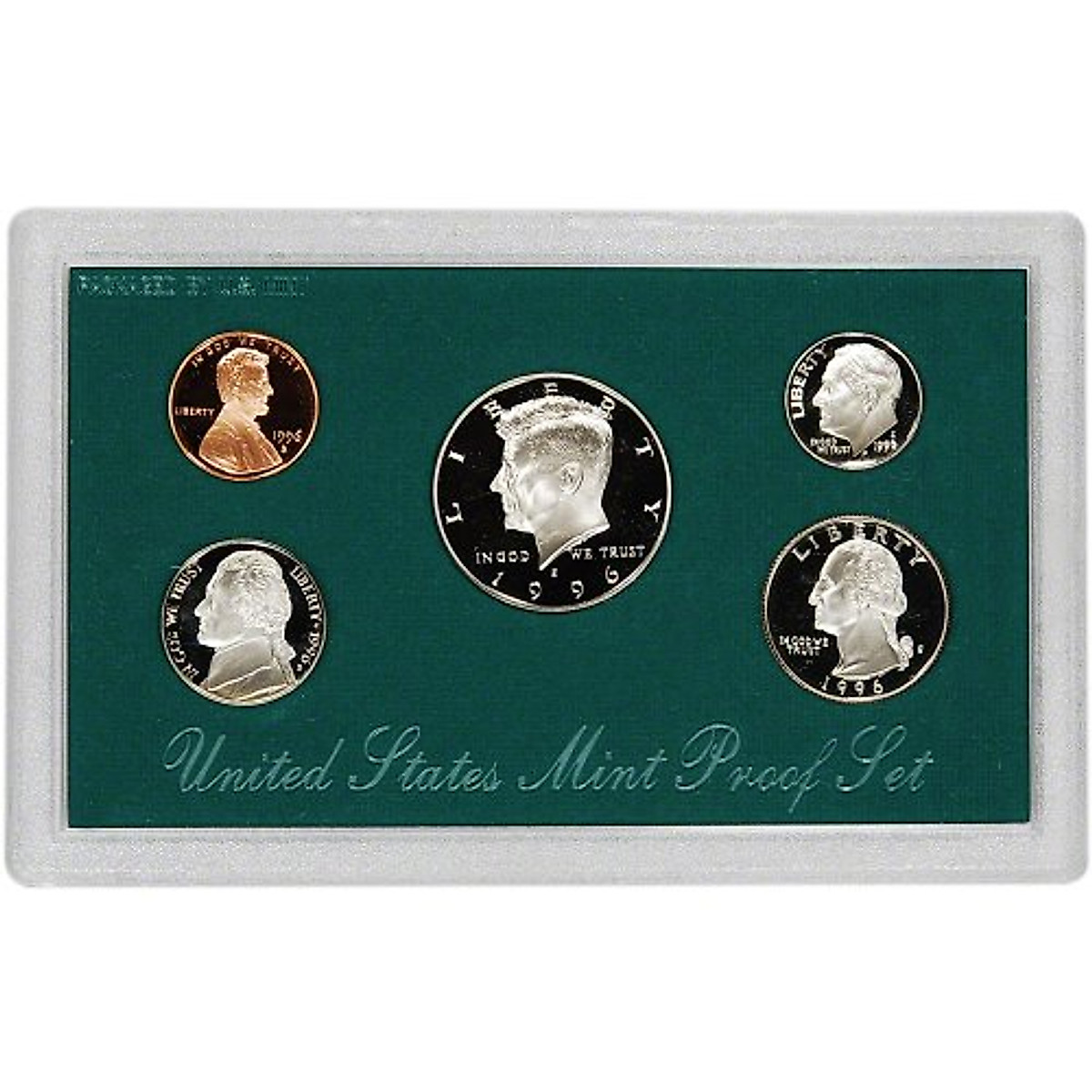 1996 S US Mint Proof Set Original Government Packaging