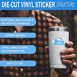 Akira I'll Read Another Hockey Romance Sticker, Romance Books Sticker, Smut Sticker, Bookish Sticker, Water Assitant Die-Cut Booktok Decals for Laptop, Phone, Water Bottles, Kindle Sticker